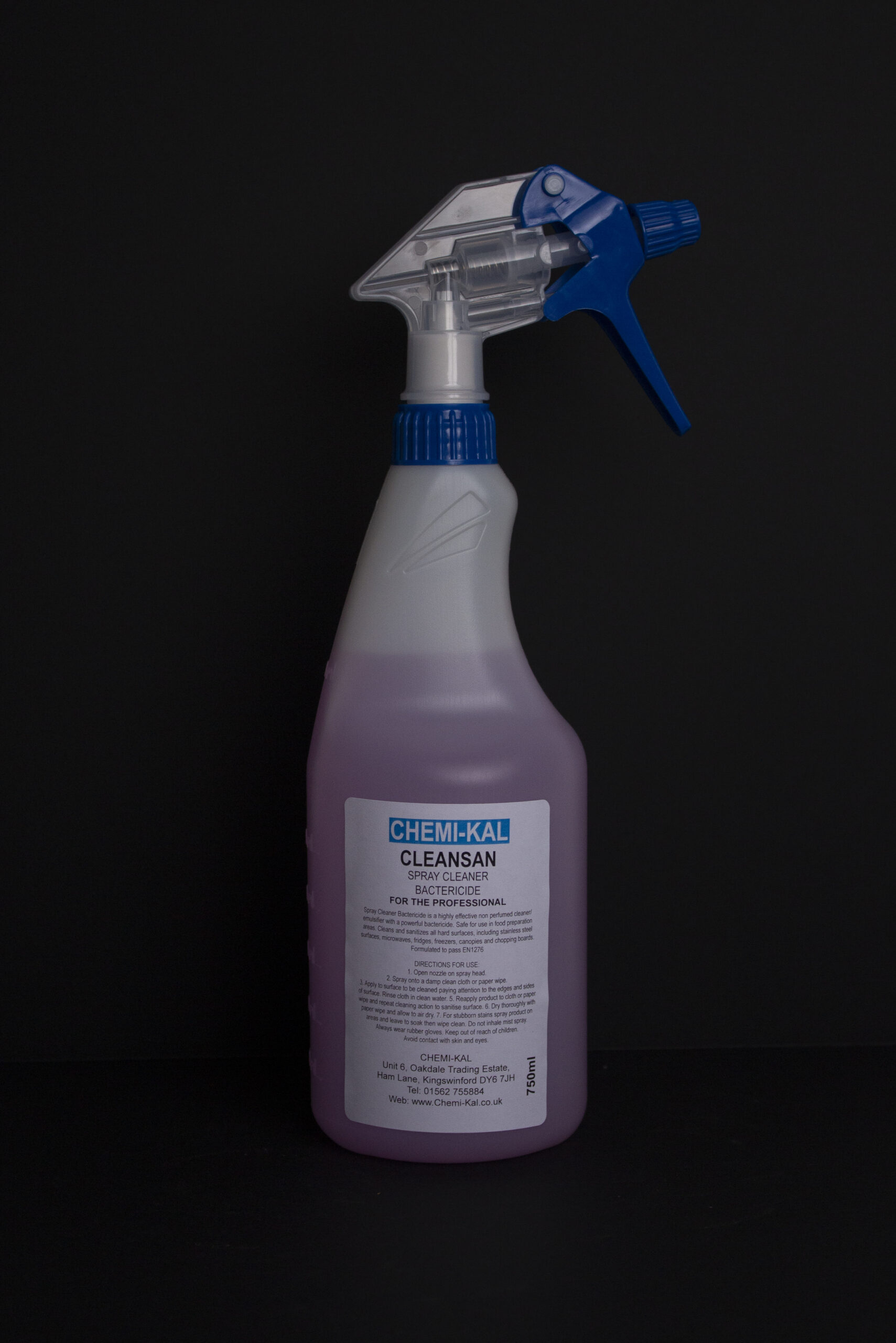 Cleansan Spray Cleaner Bactericide (6 x 750ml spray bottles)