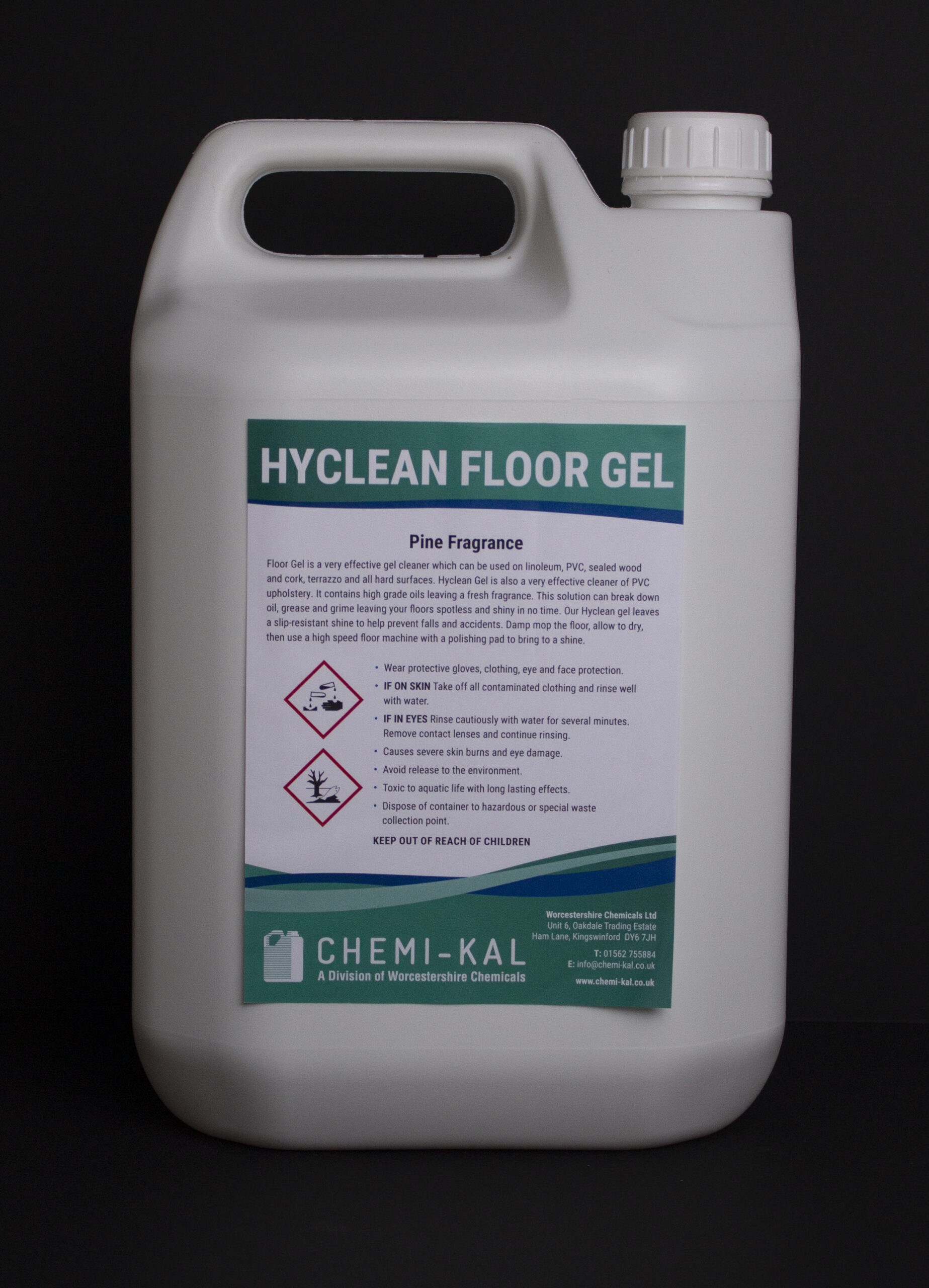 Hyclean Gel Floor Cleaner (2x5L Containers)