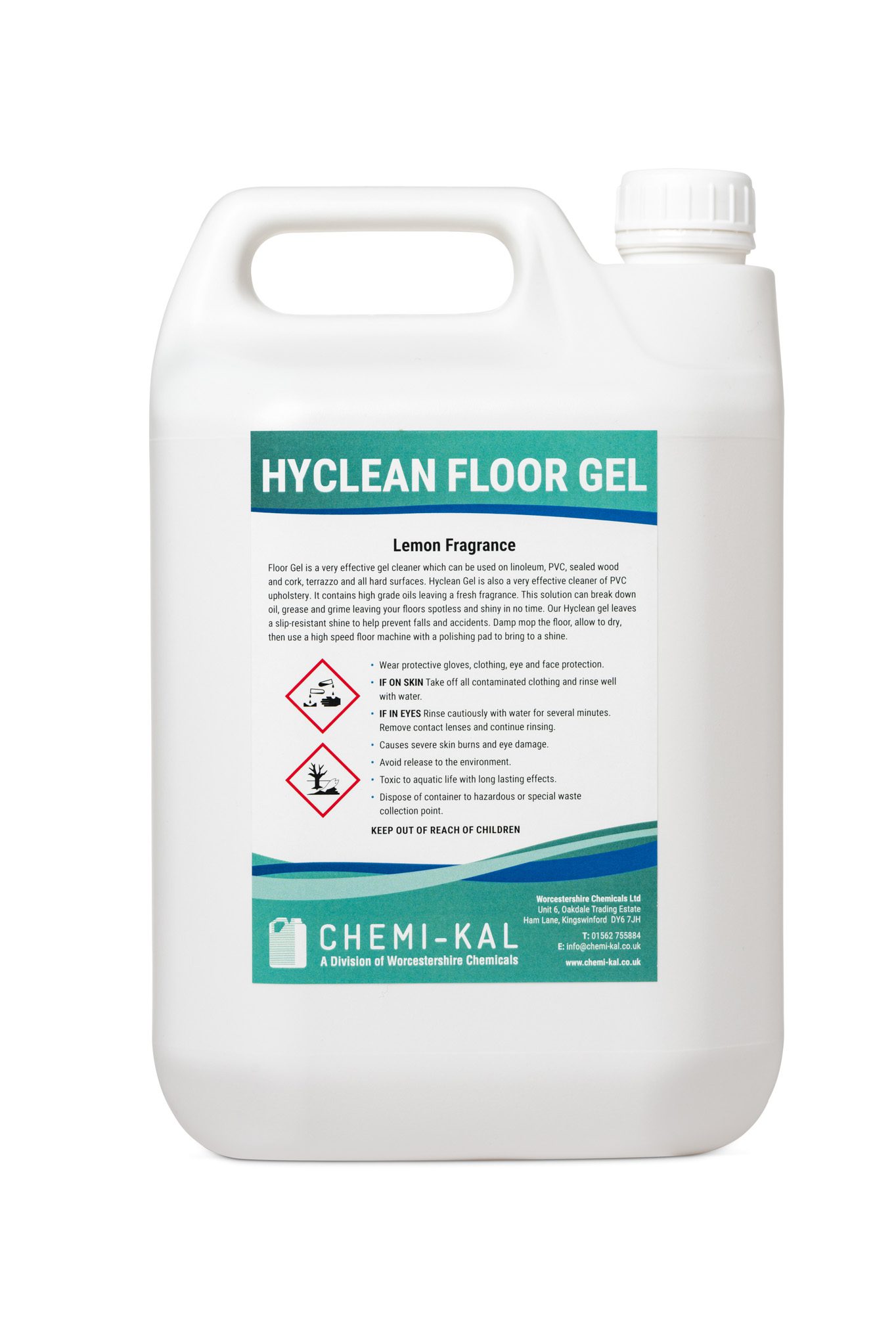 Hyclean Gel Floor Cleaner 10L (2x5)