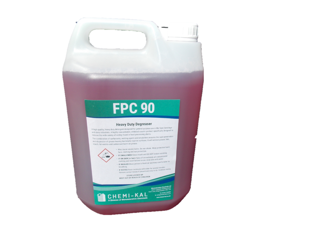 FPC 90 Heavy Duty Degreaser/Sanitiser (2x5Litre, 20Litre, 210Litre ...