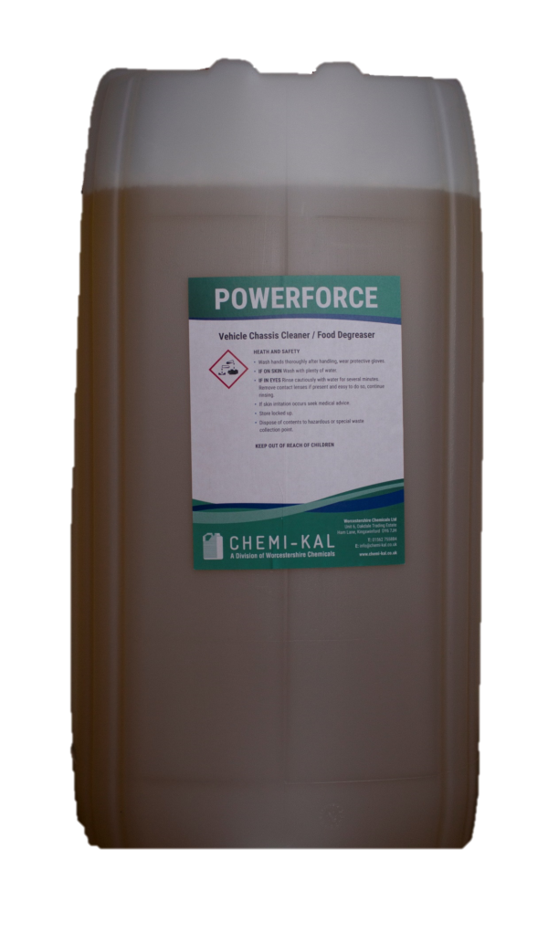 Powerforce Vehicle Chassis Cleaner/Food Degreaser (2x5L, 25L, 210L ...