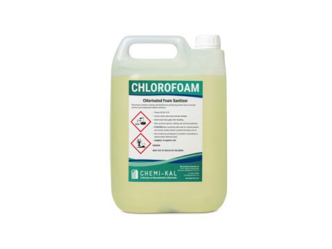 Chlorfoam - Chlorinated Foam Sanitiser 10L (2x5) 20L, 210L