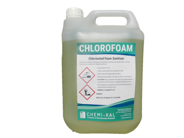Chlorfoam, Chlorinated Foam Sanitiser