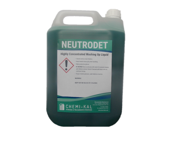 Neutrodet, Neutral, High Foam, Detergent For the Food Industry, (2 x 5L ...