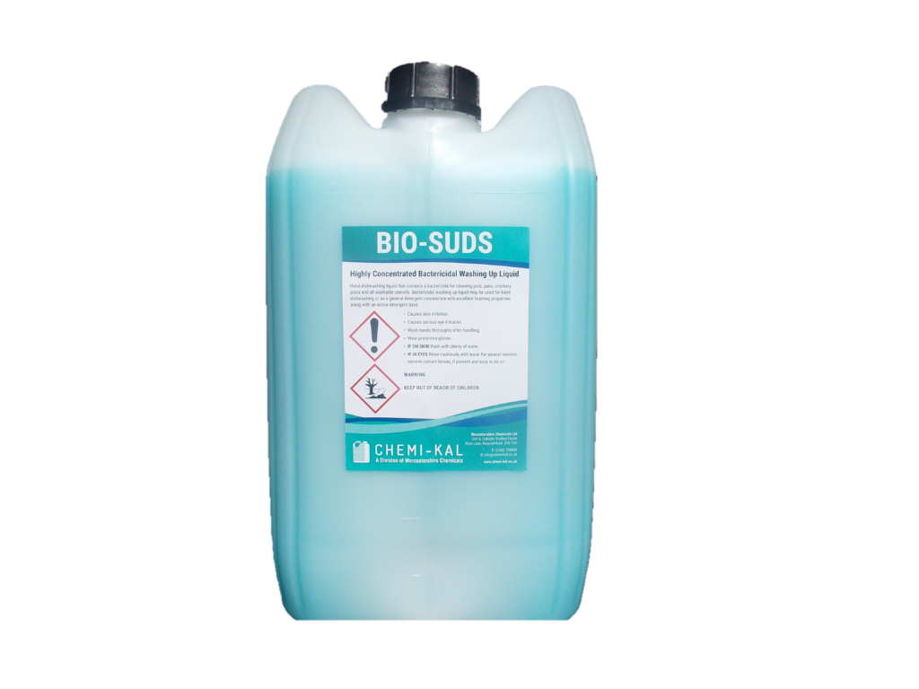 BIO-SUDS Bactercidal Washing Up Liquid, Highly Concentrated (2x5L ...