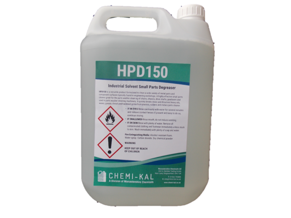HPD150 Industrial Solvent Small Parts Degreaser (2x5Litre, 25L, 210L ...
